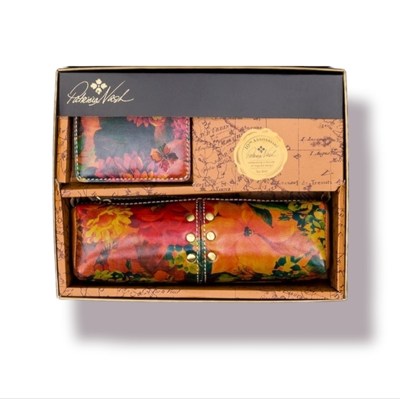 Patricia Nash | Bags | Patricia Nash Luzzi Genuine Leather Wallet Isla ...